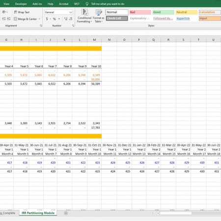 Construction Draw Forecasting Module with S-Curve