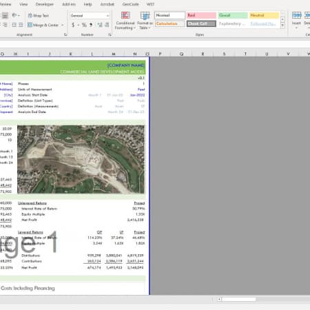 Land Development Model (Multi-Scenario) - Adventures in CRE