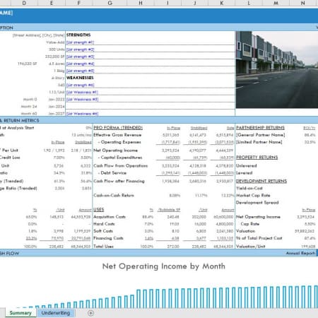 A.CRE Value-Add Apartment Acquisition Model (Updated May 2021 ...