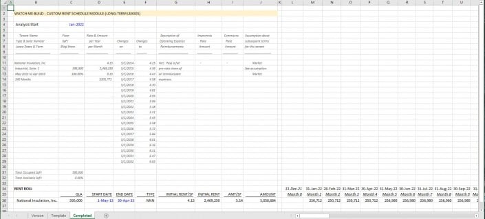 Watch Me Build a Rent Schedule in Both Excel and Using AI