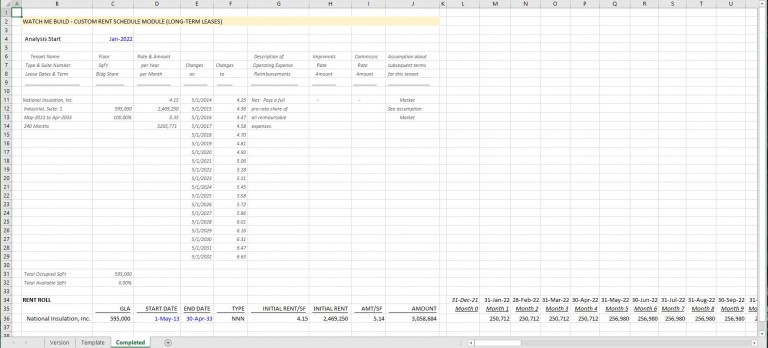 Watch Me Build a Rent Schedule in Both Excel and Using AI