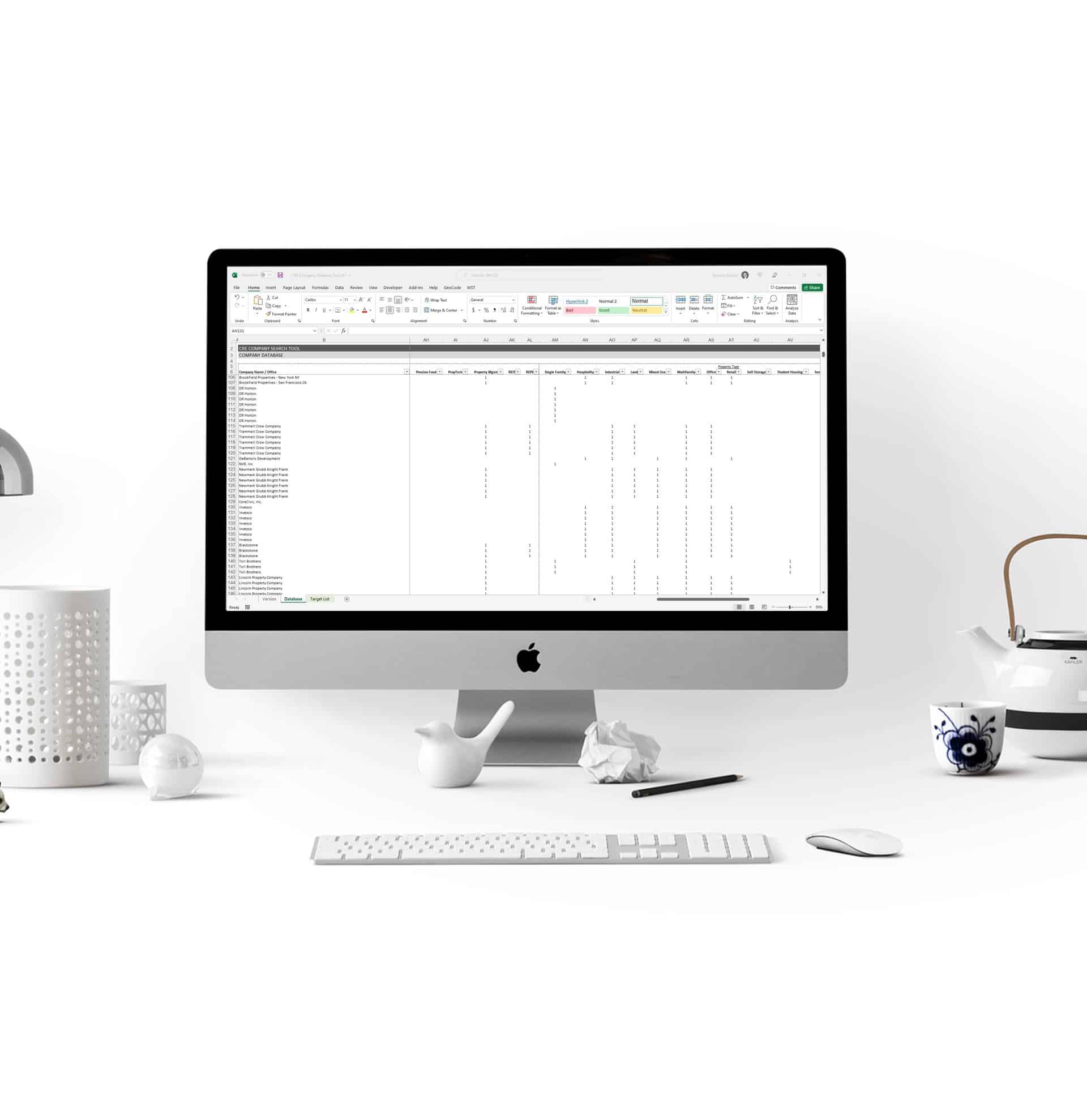 Commercial Real Estate Company Database Tool - A.CRE
