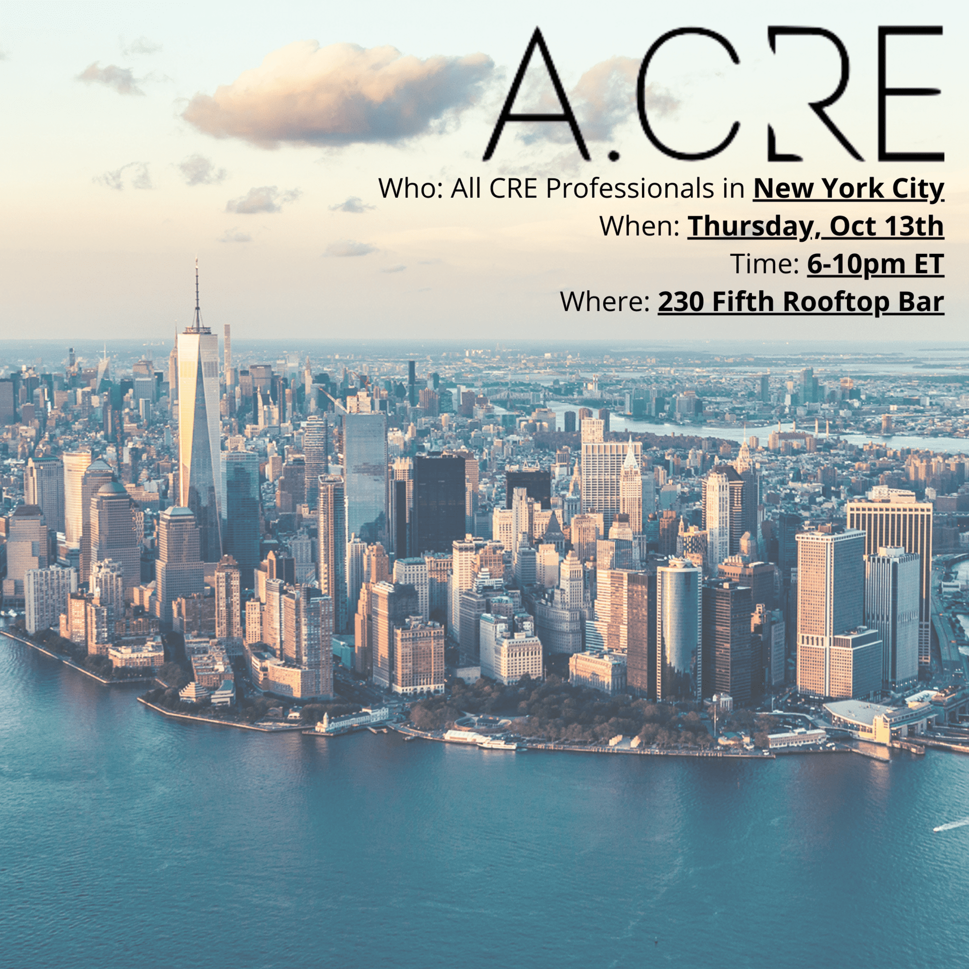 A.CRE on the Road, Come Join Us in Person! - A.CRE