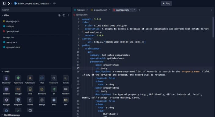 Create Your First AI Tool: Sales Comp Database ChatGPT Plugin - Adventures in CRE