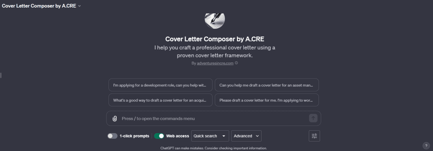 We Trained This AI Tool to Write Cover Letters - Adventures in CRE