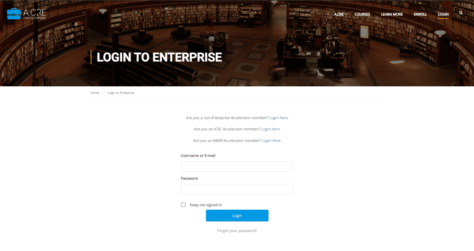 Accelerator for Enterprise 2.0 - Adventures in CRE
