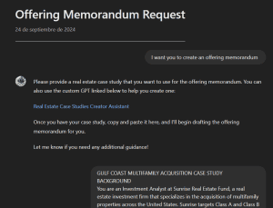 A.CRE Offering Memorandum Creator Assistant - Adventures in CRE